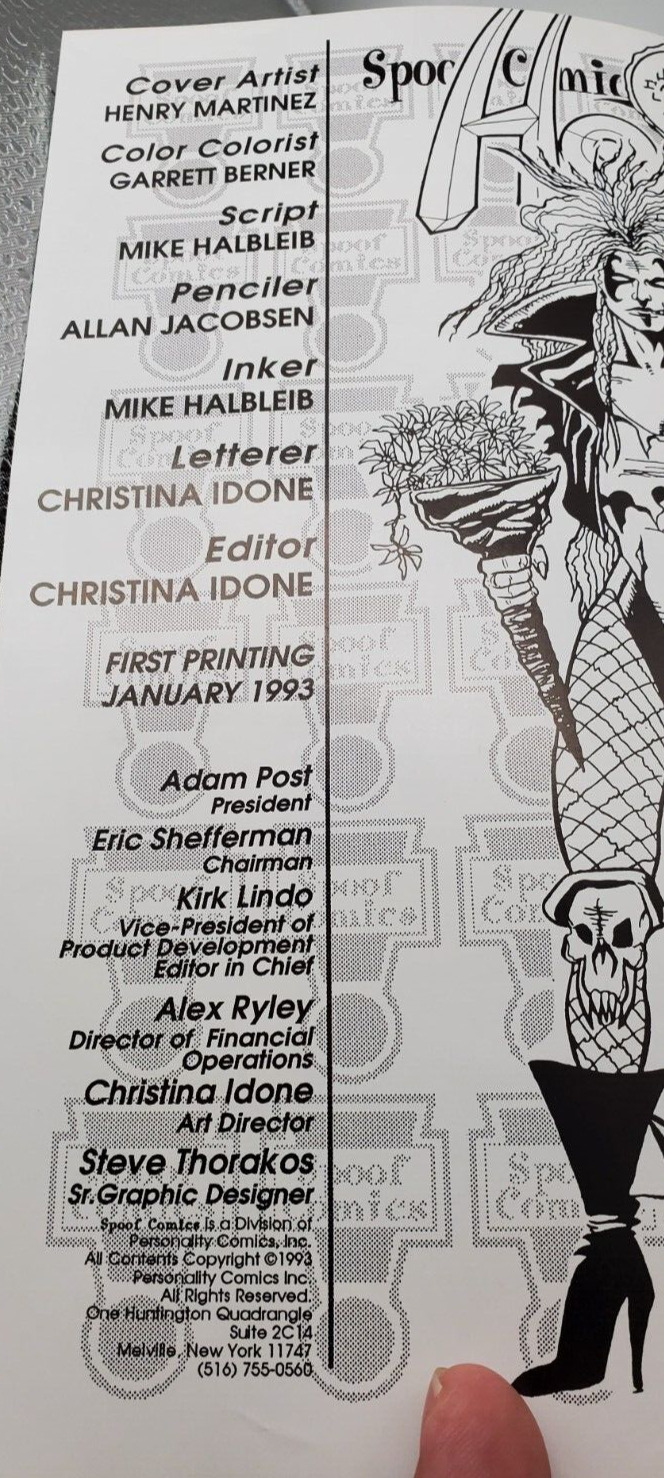 Spoof Comics Presents #9 Hobo Patricide Female Lobo 1993 DC Parody NM ...