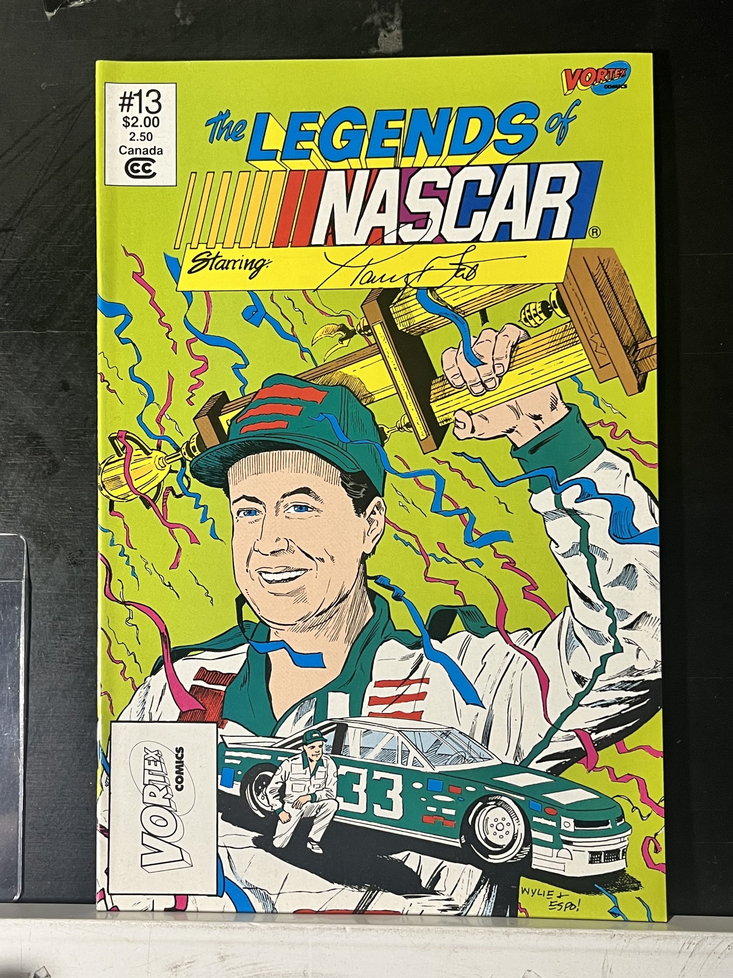 The Legends Of NASCAR #6, 8, 9, & 13 (1990 Vortex) | Comic Books ...
