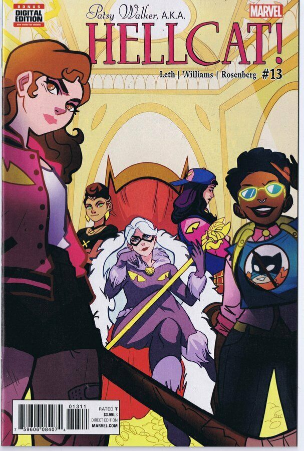 Patsy Walker AKA Hellcat #13 ORIGINAL Vintage 2017 Marvel Comics Black ...