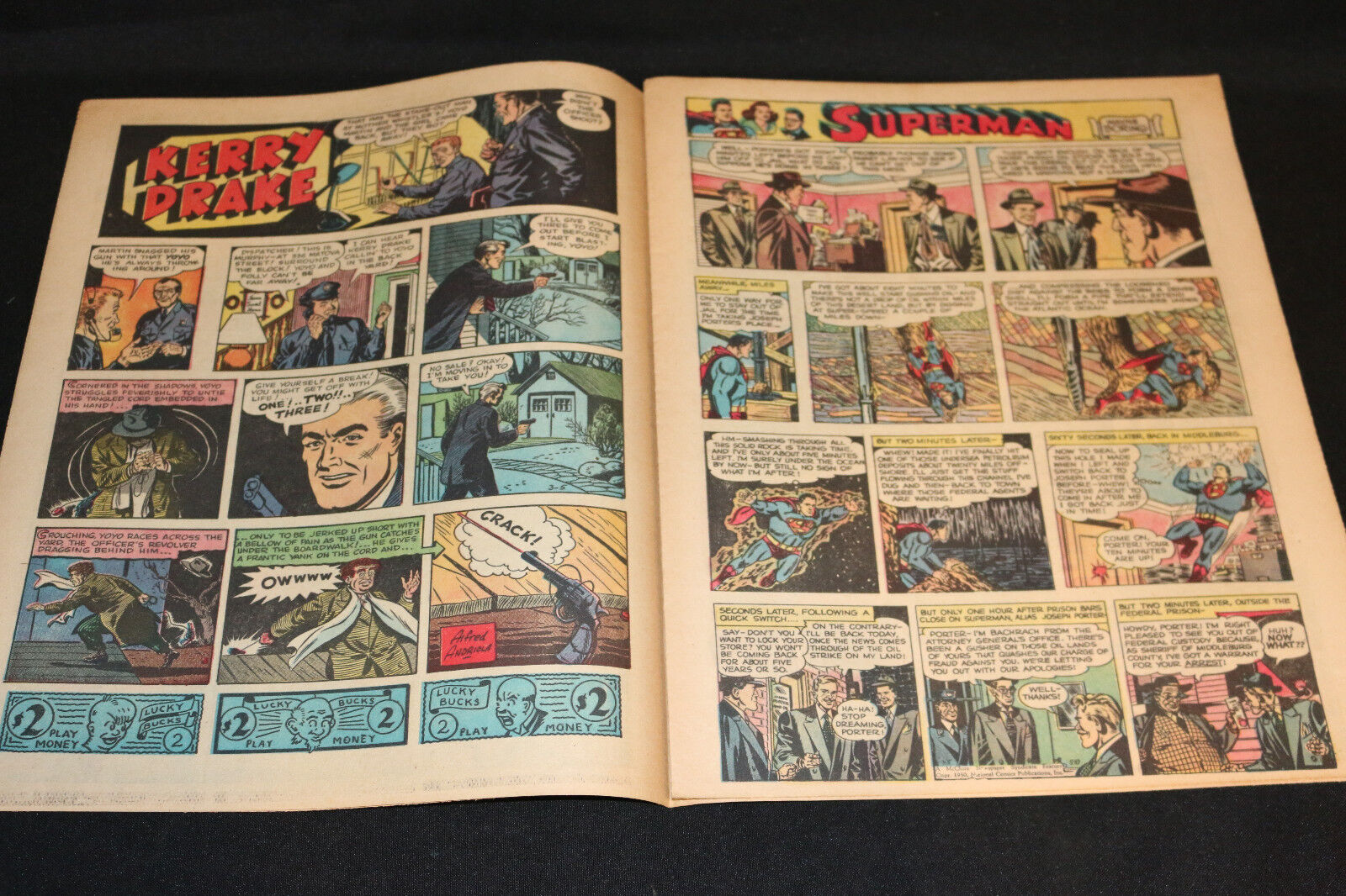 1950 Sunday Mirror Weekly Comic Section March 5th (VF) Superman Inside ...