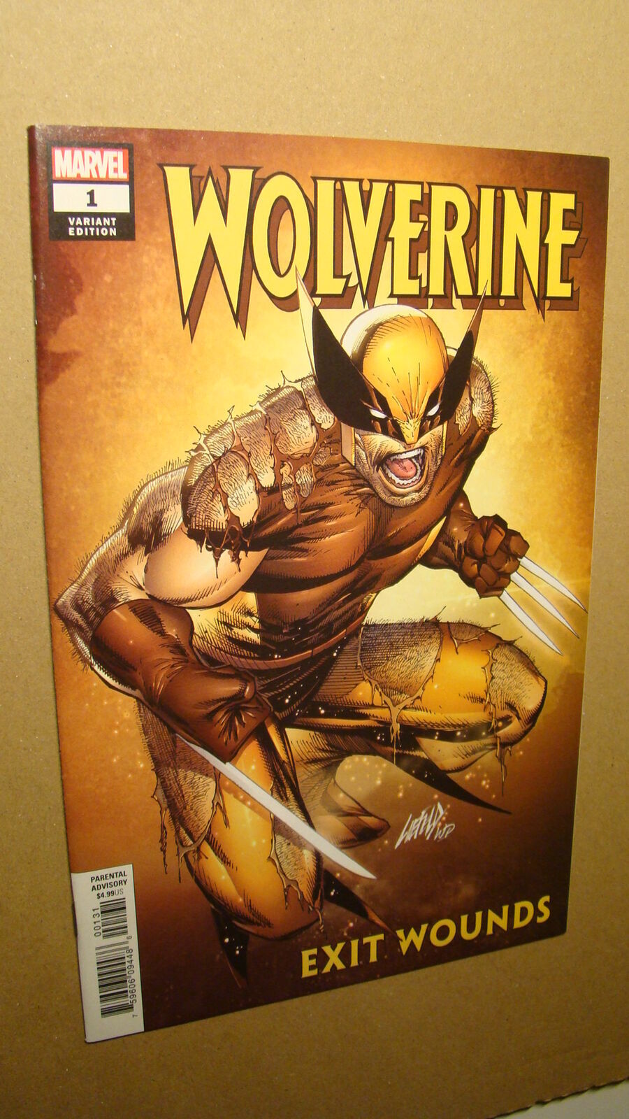 Wolverine Exit Wounds 1 *Nm+ 9.6* Leifeld ART Variant Marvel VS Venom ...