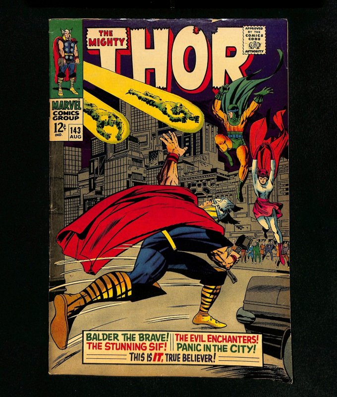 Thor #143 | Comic Books - Silver Age, Marvel, Thor, Superhero / HipComic