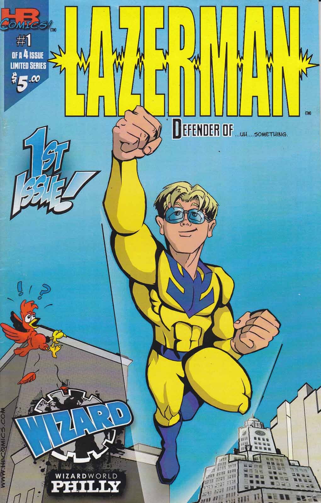 Lazerman #1A FN ; HB Comics | Wizardworld variant | Comic Books - Modern Age, Superhero / HipComic