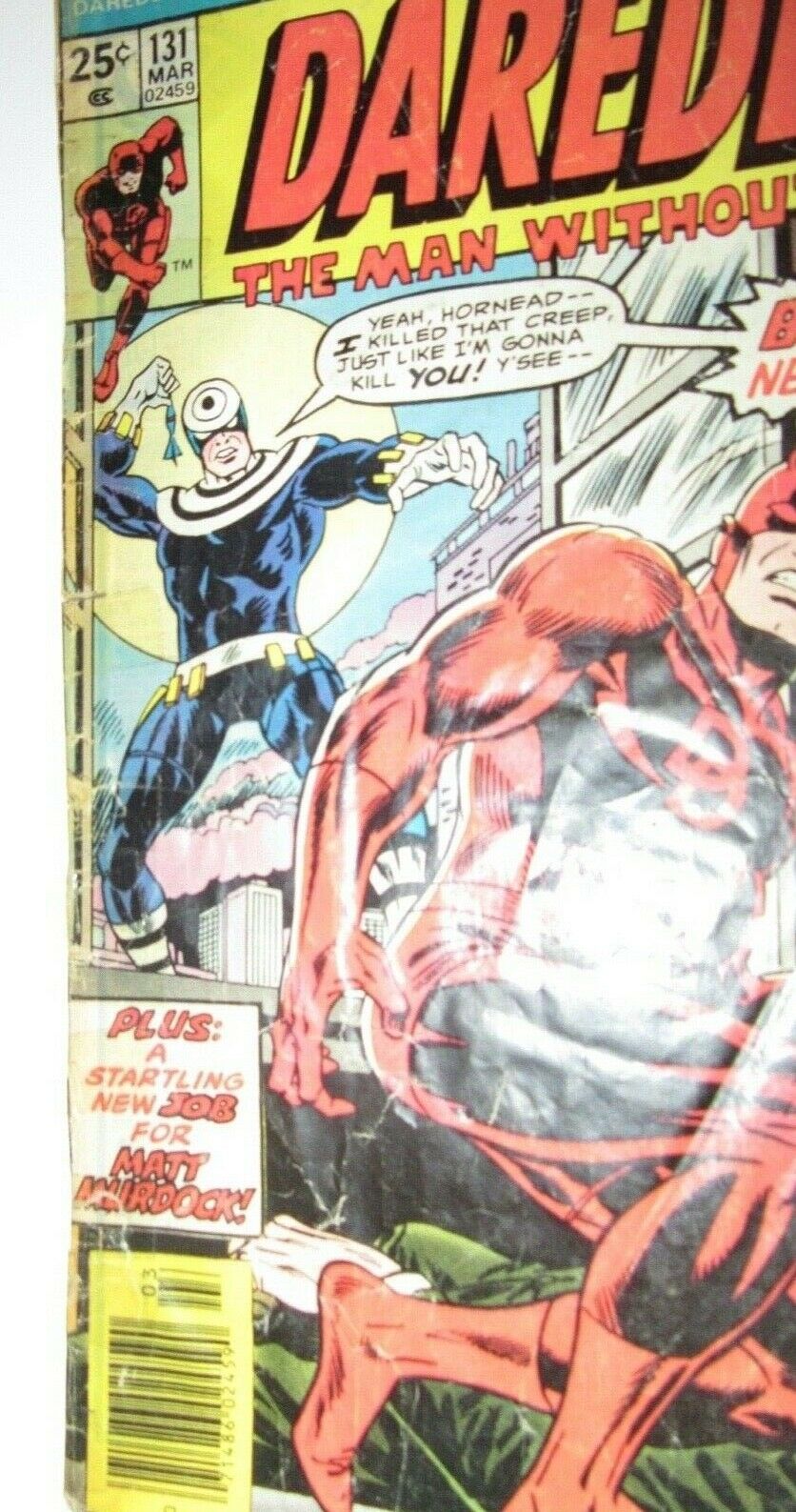 Daredevil #131 1st Appearance & Origin of Bullseye 1976 Marvel Comics ...