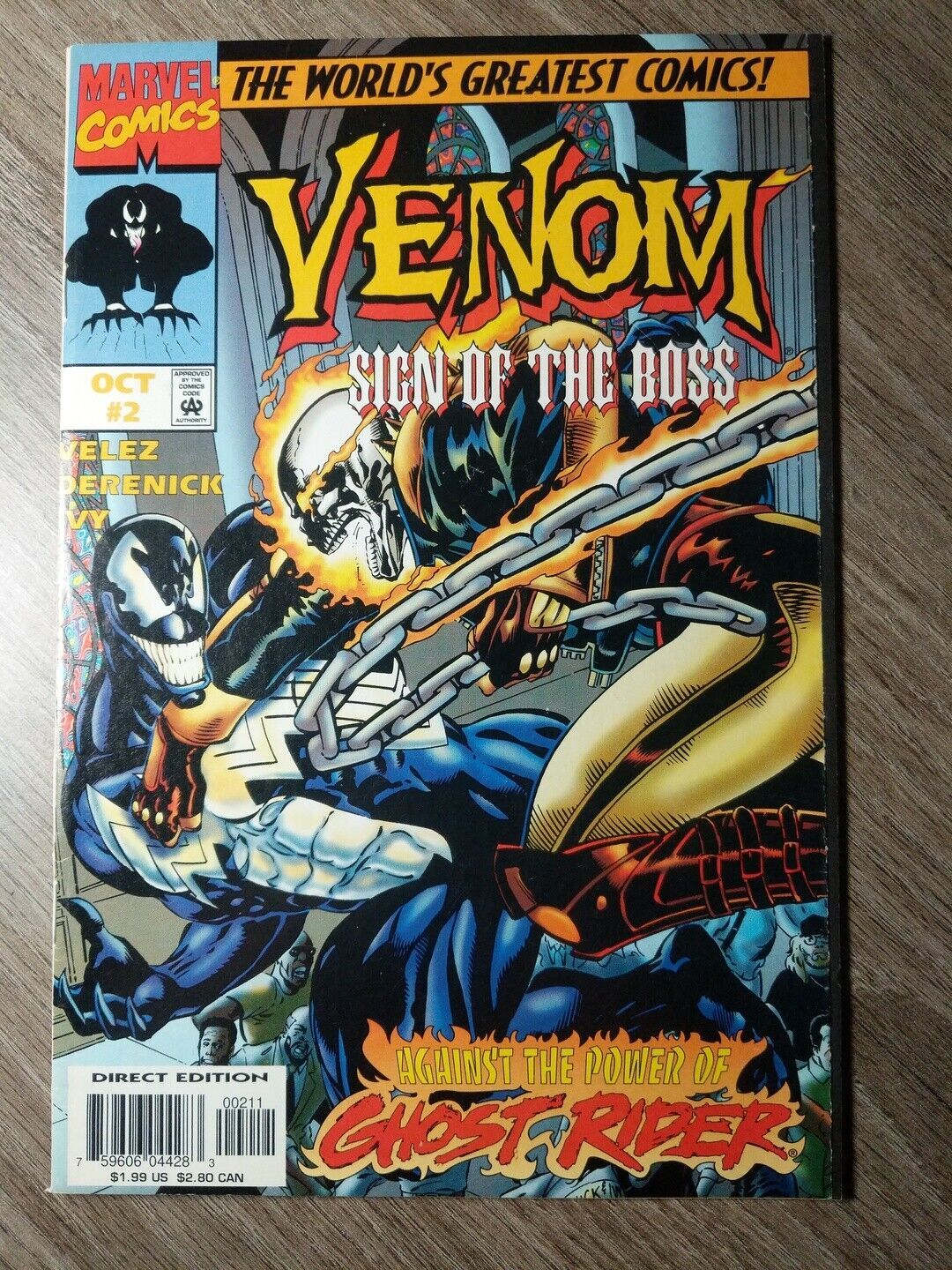 Venom #2 FN+ Ghost Rider Appearance Marvel Comics C111A | Comic Books ...
