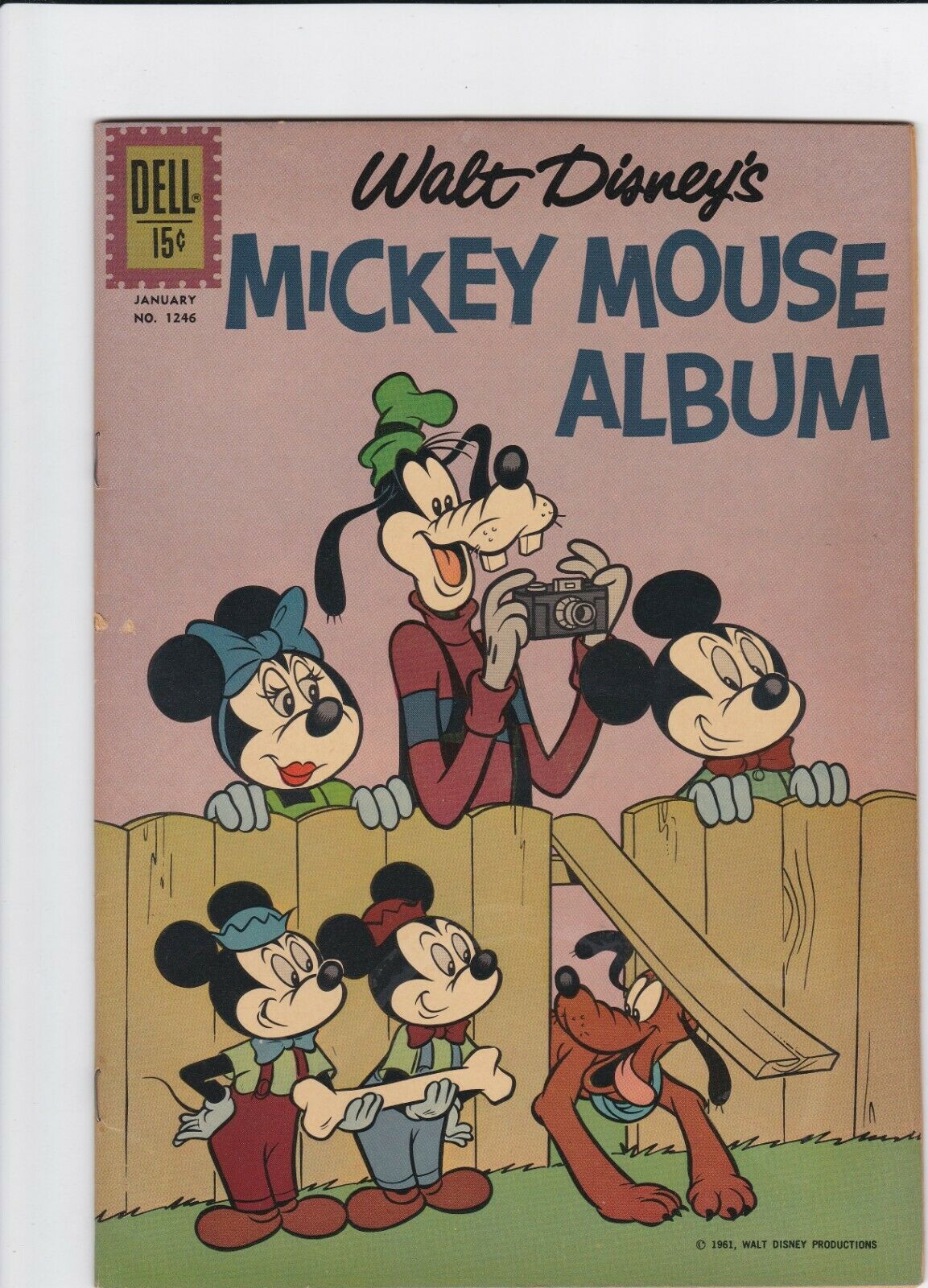 Four Color 1246 VG Walt Disney's Mickey Mouse Album | Comic Books ...