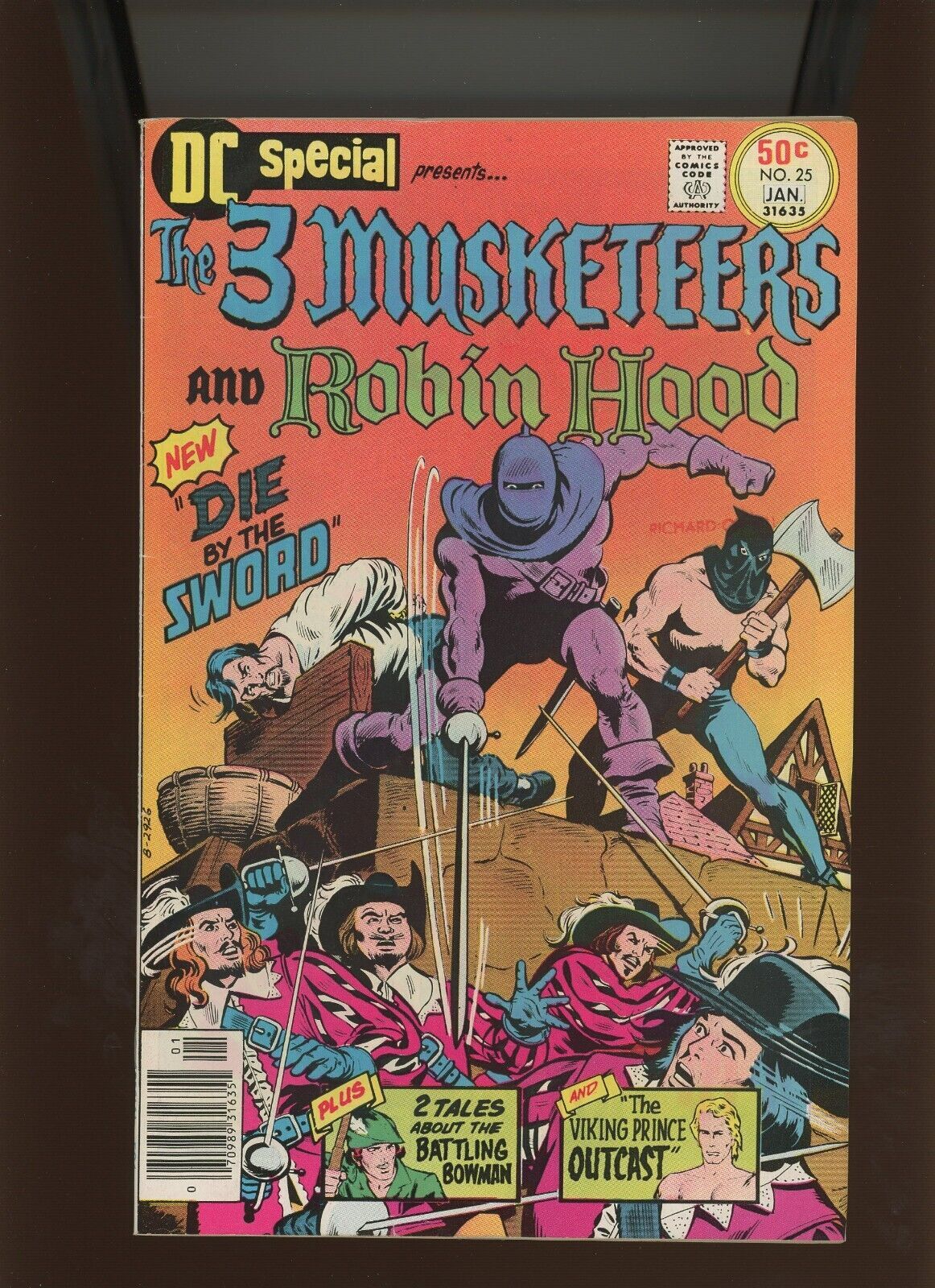 (1977) DC Special #25: Bronze Age! the 3 Musketeers and Robin Hood! (6. ...