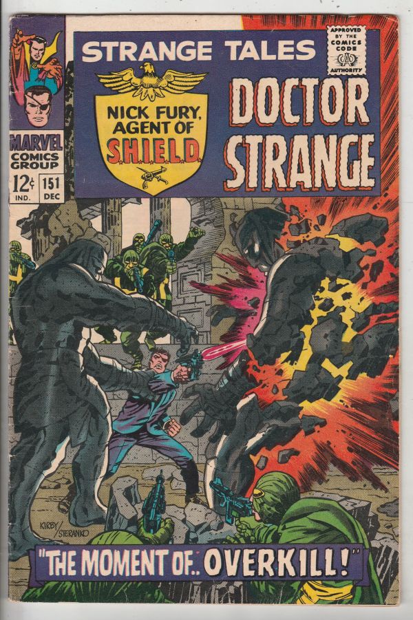 Strange Tales #151 (Dec-66) VF/NM High-Grade Nick Fury, Dr. Strange ...