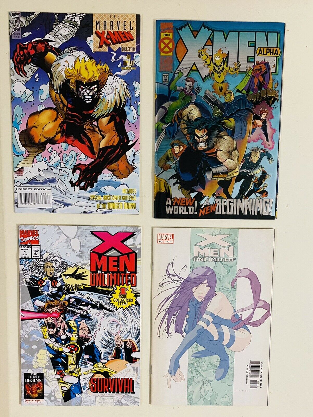 X-Men Comic Book Grab Bag w/ 10 x Xmen comics + Variants #1s Jim Lee ...