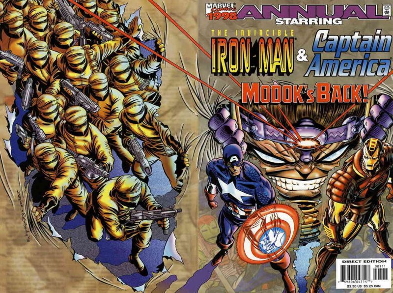 Iron Man (3rd Series) Annual #1998 VF ; Marvel | Captain America MODOK ...