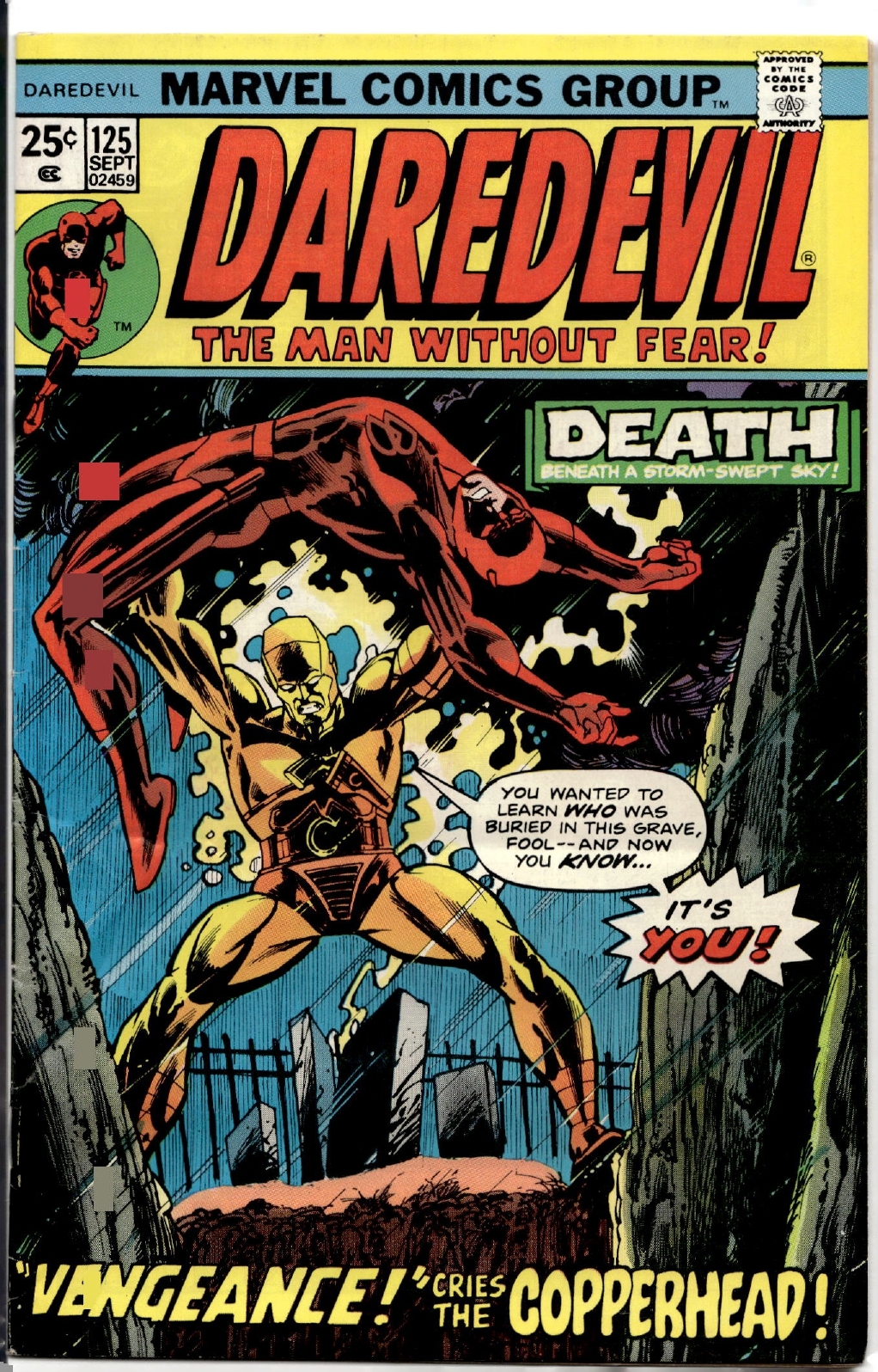 Daredevil #125 (1975) Daredevil | Comic Books - Bronze Age, Marvel ...