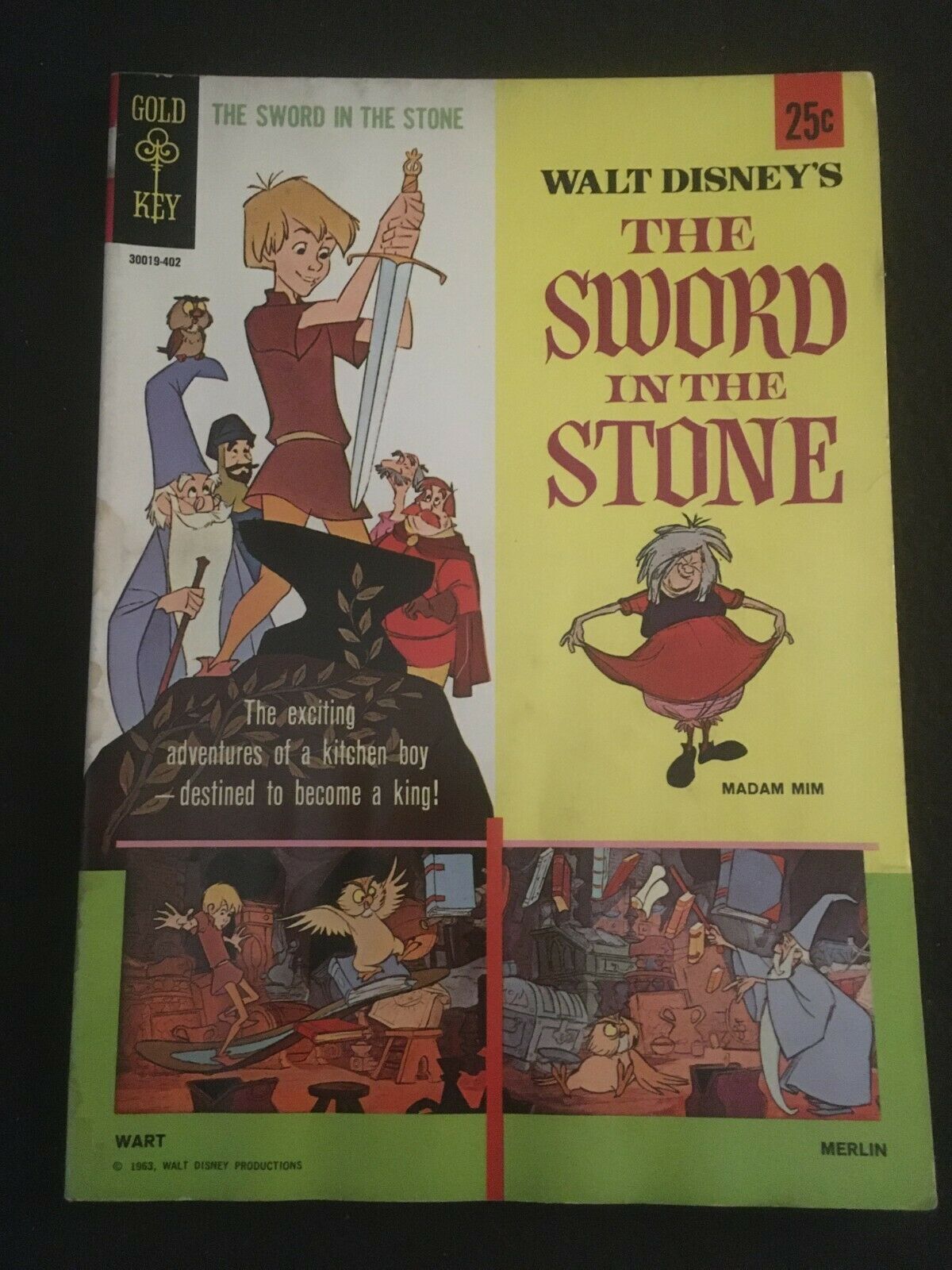 Walt Disney's the Sword in the Stone G Condition | Comic Books - Silver ...
