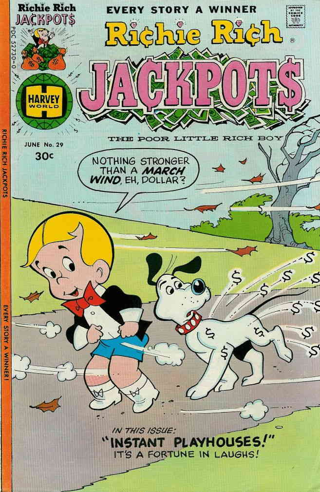 Richie Rich Jackpots #29 GD ; Harvey | low grade comic All Ages 1977 ...