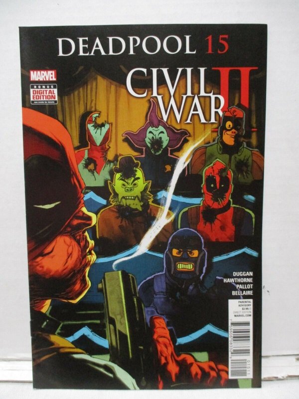 Deadpool #15 Civil War II - Marvel 2015 Series | Comic Books - Modern ...