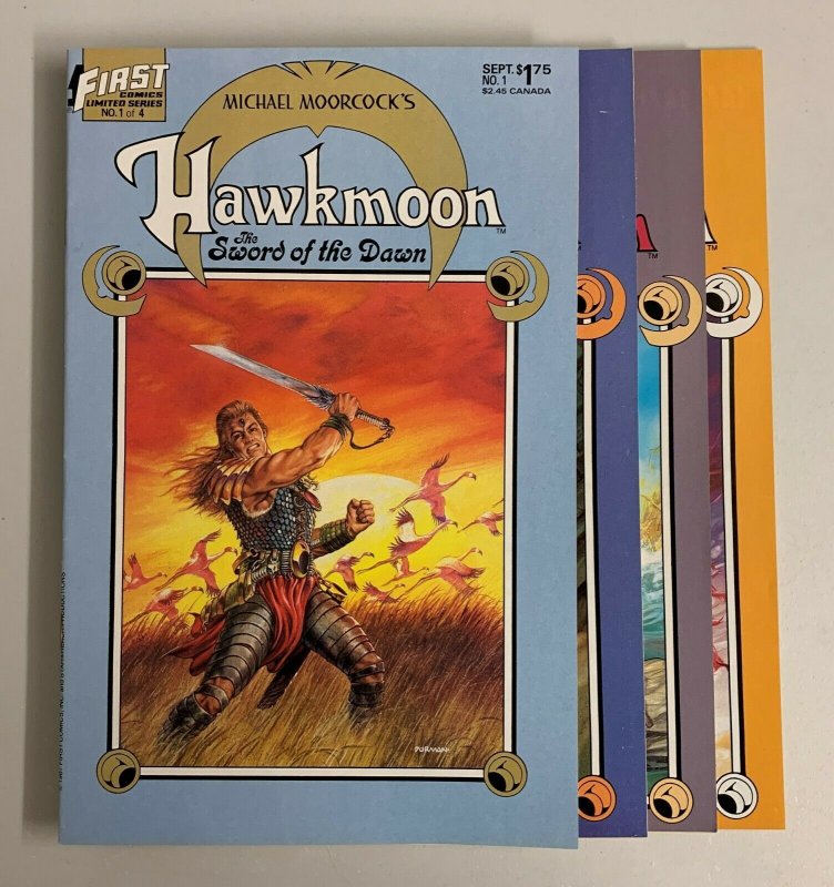 Hawkmoon The Sward Of The Dawn #1-4 (First Comics 1987) Roger Salick (8 ...