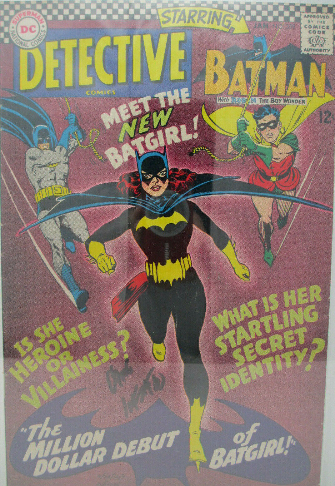 Detective Comics 359 1967 Dc Cgc 4 5 Origin 1st Appearance Of