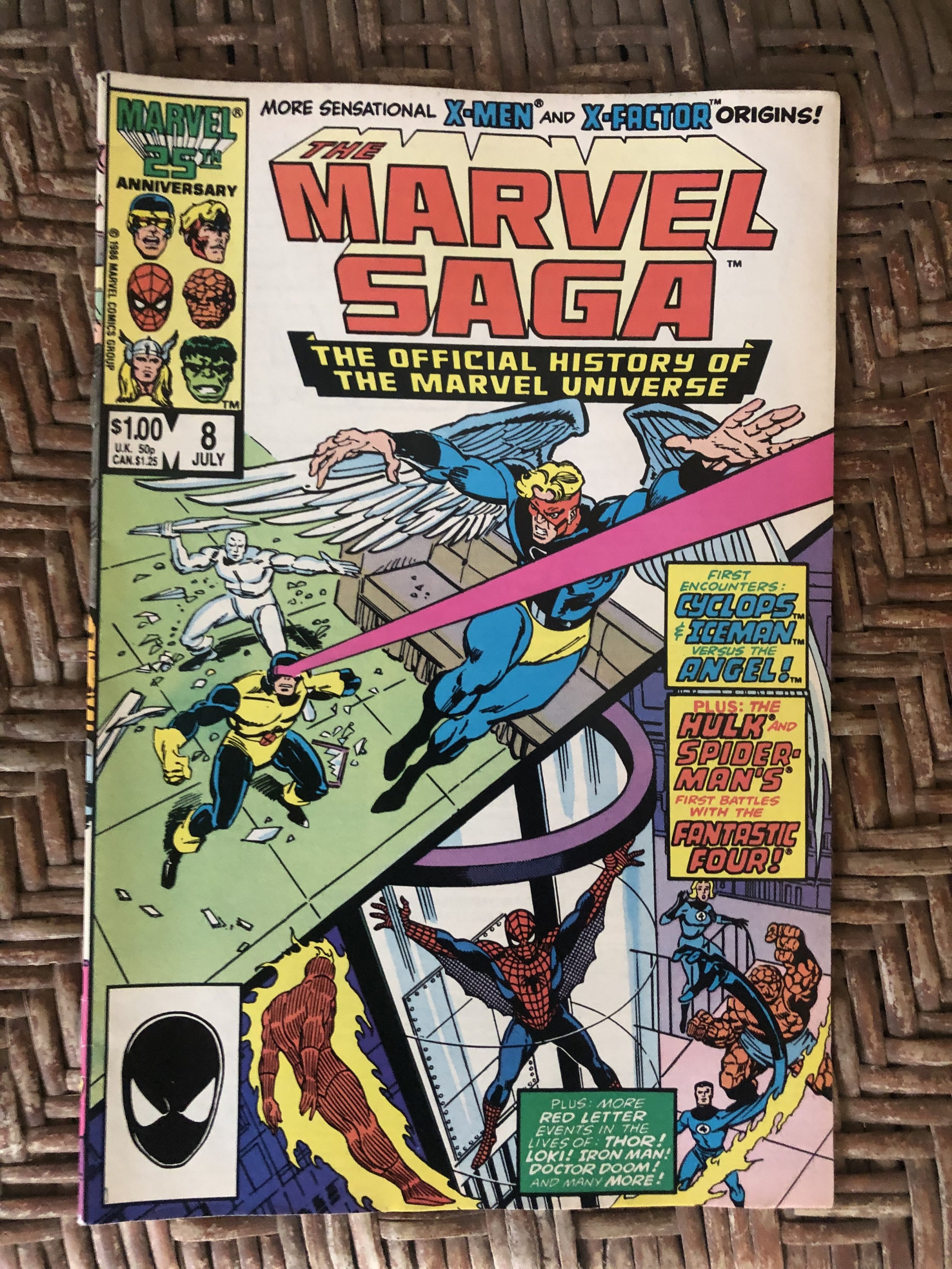 The Marvel Saga The Official History of the Marvel Universe #8 (1986 ...