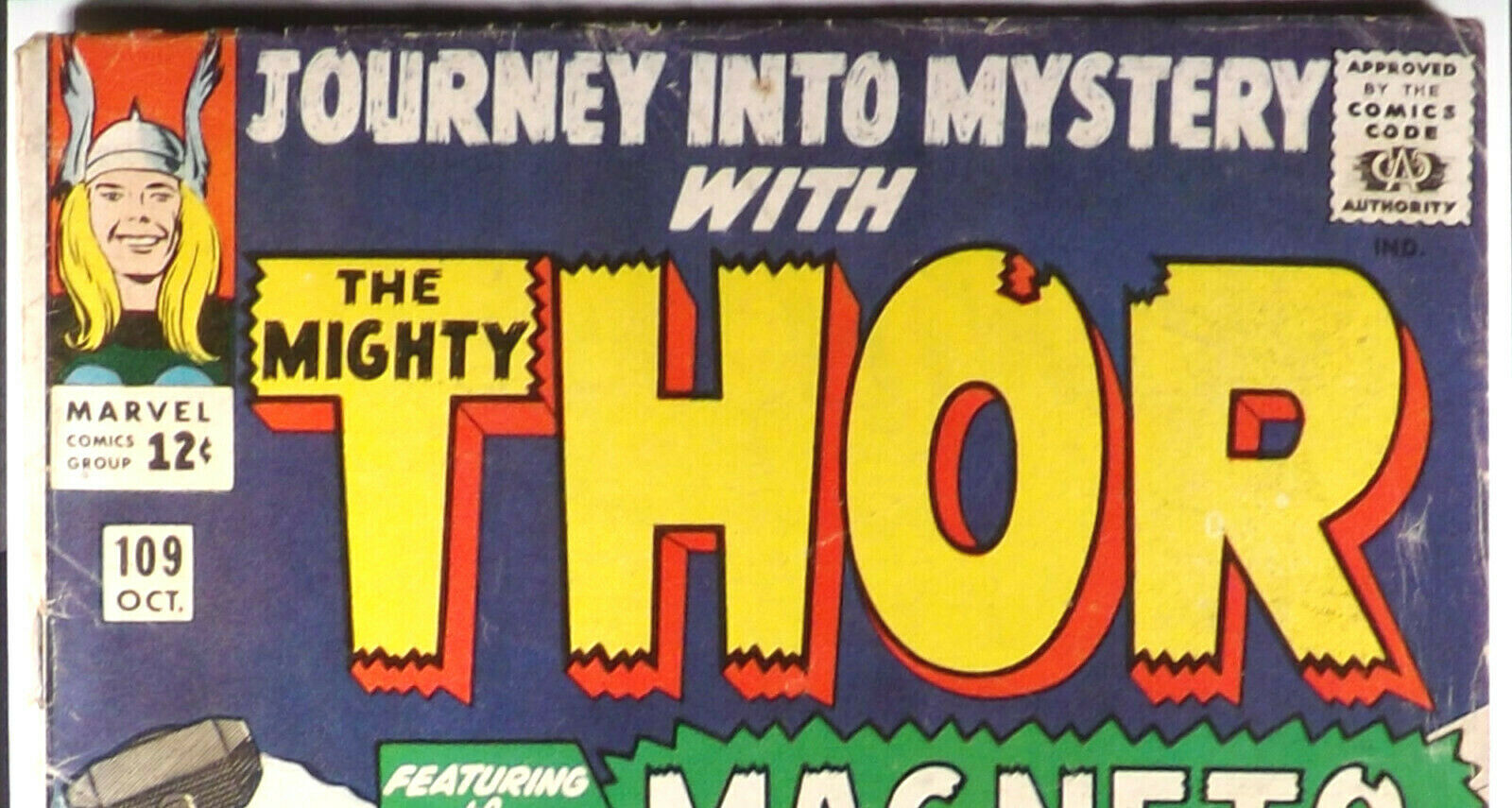 JOURNEY INTO MYSTERY #109 4th Appearance of Scarlet Witch 1964 Thor VG ...