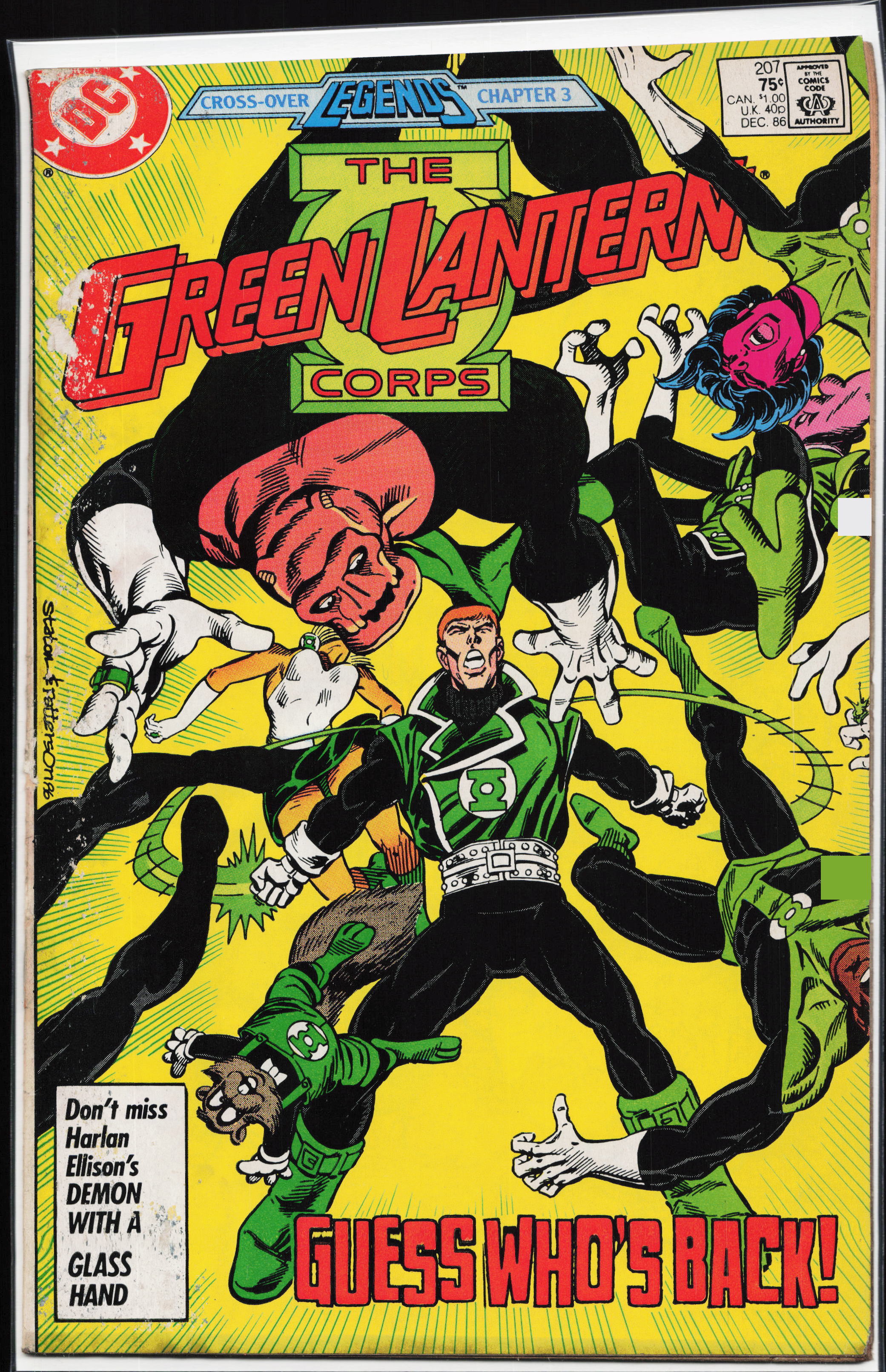 The Green Lantern Corps #207 (1986) Green Lantern Corps | Comic Books ...