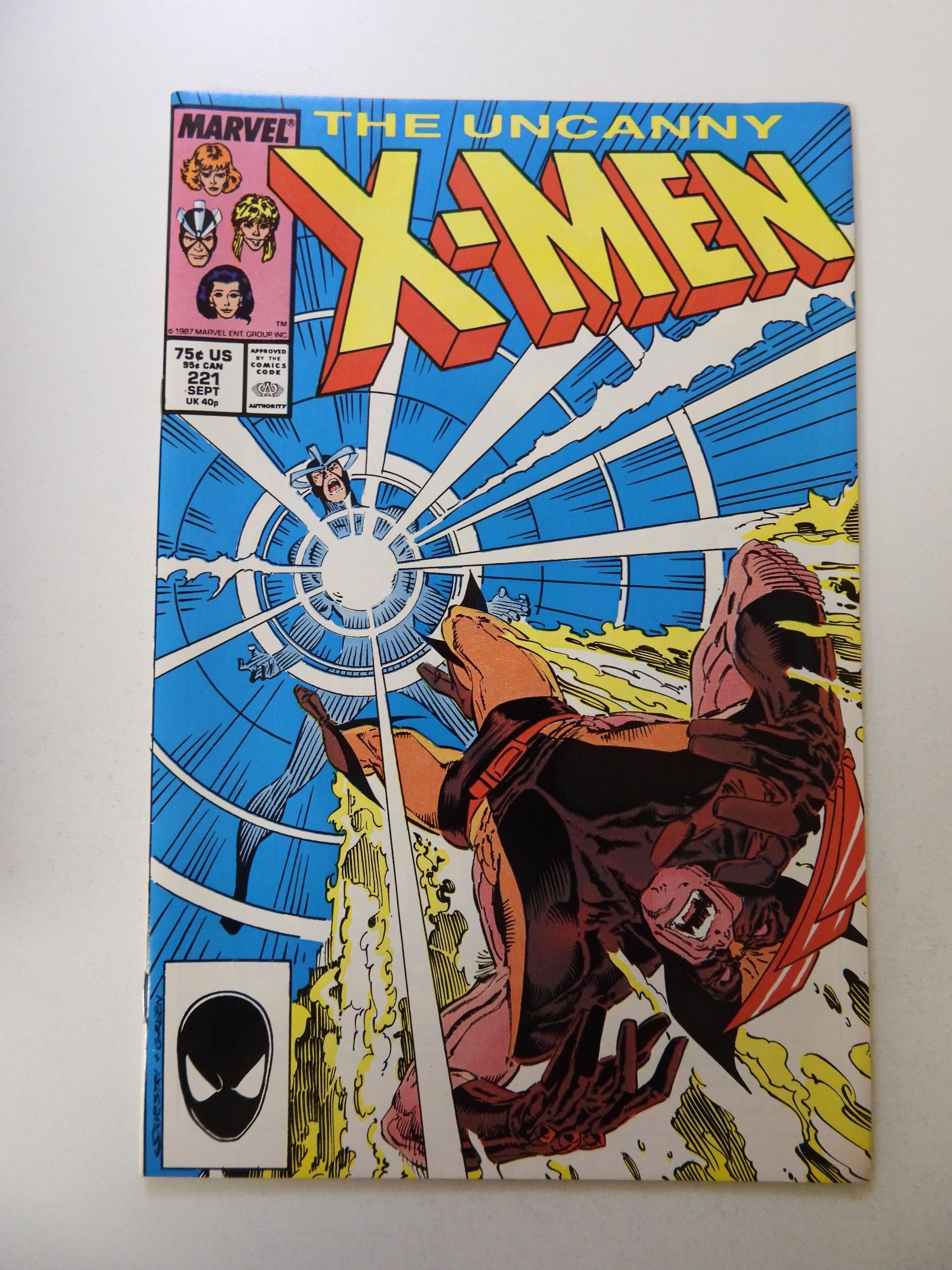 The Uncanny X-Men #221 (1987) 1st appearance of Mr. Sinister VF+ ...
