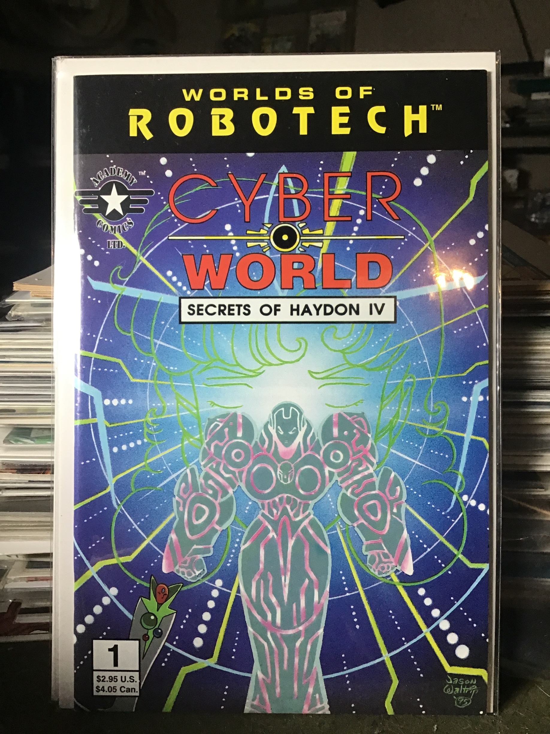 Robotech: Cyber World - Secrets of Haydon IV (1994) | Comic Books ...