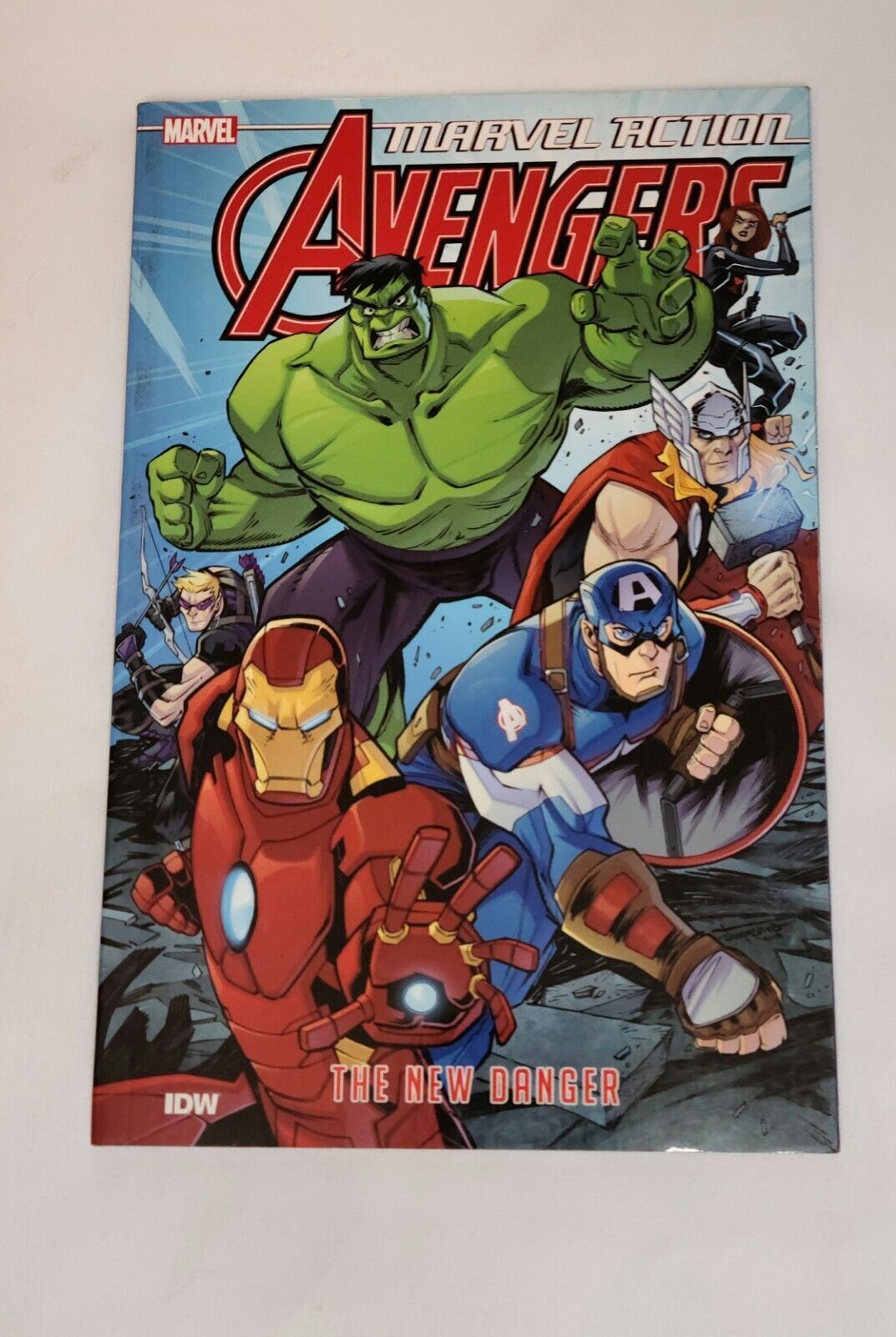 Marvel Action Avengers: The New Danger Comic (IDW 2018) Captain America ...