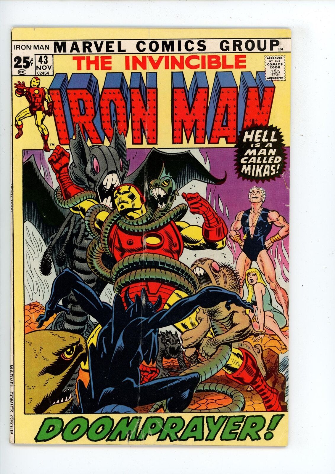 Iron Man #43 (1971) First Appearance: Guardsman Marvel Comics | Comic ...