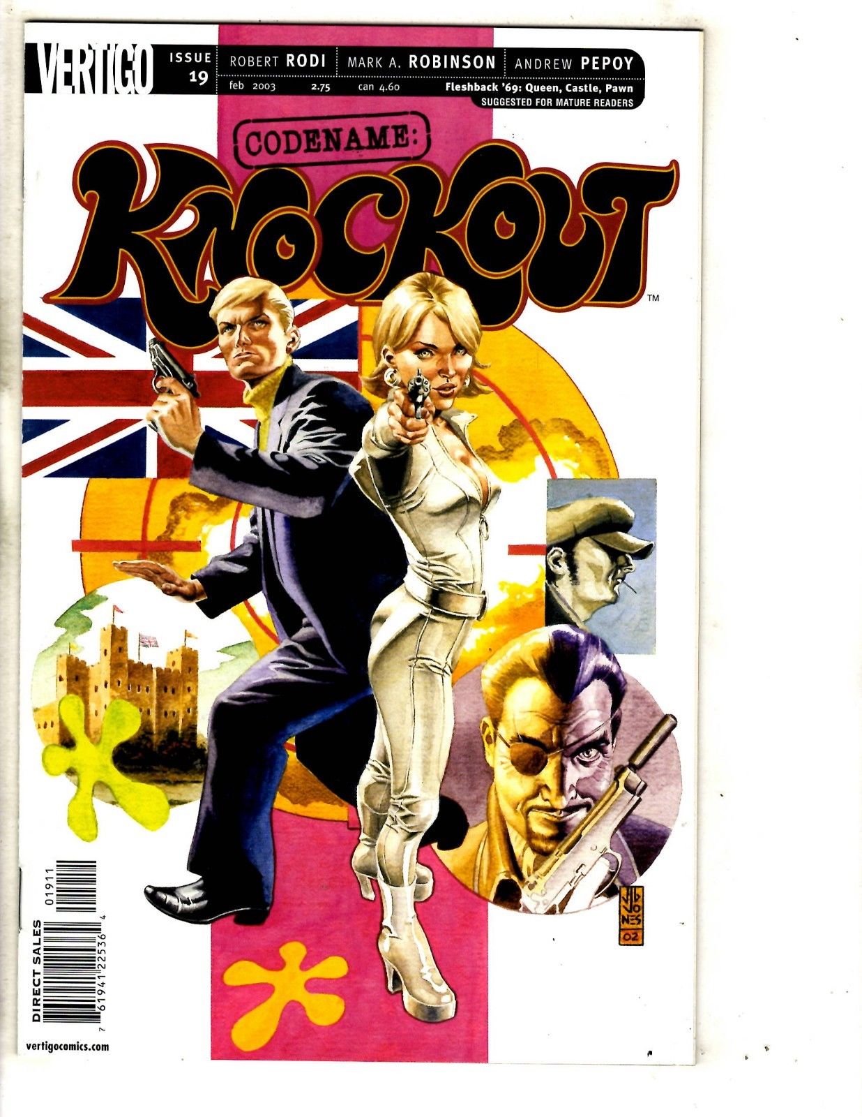 Lot Of 7 Codename Knockout DC Vertigo Comic Books # 13 18 19 20 21 22 23 CR26 | Comic Books ...