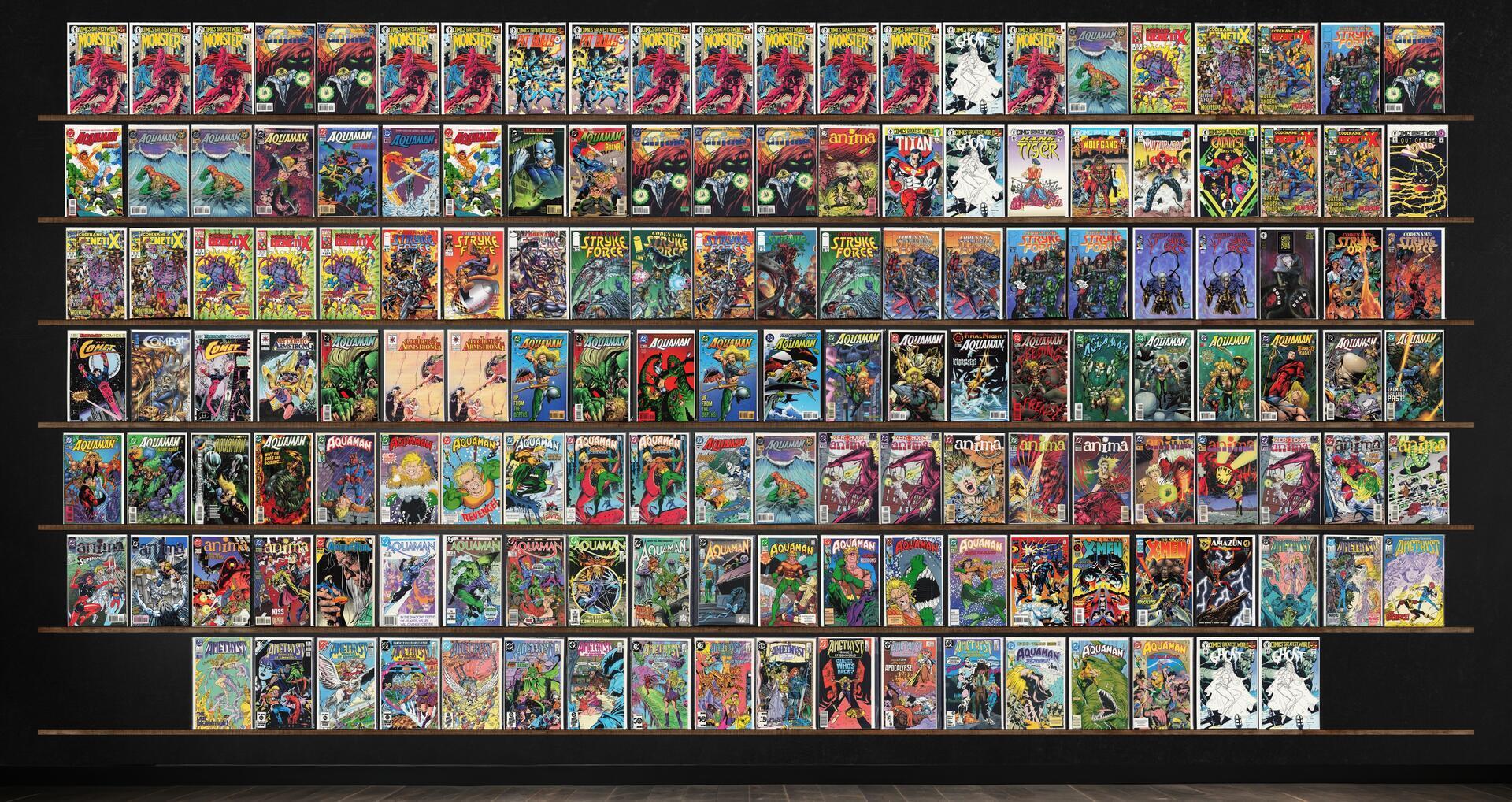 Huge Lot 150+ Comics with Aquaman, Anima, Codename: Strykeforce & More ...