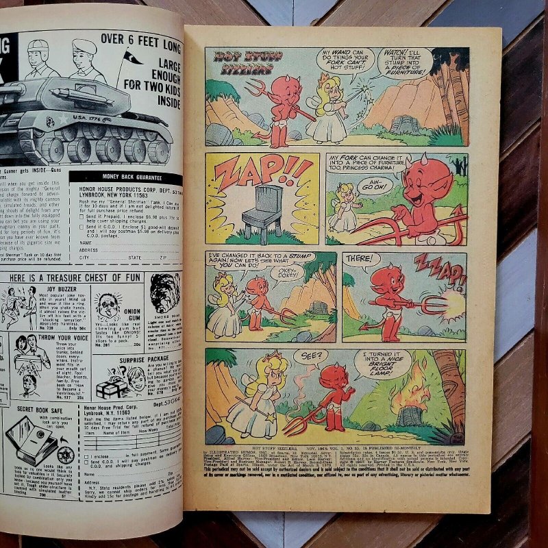 HOT STUFF SIZZLERS #36 VG (Harvey 1968) 12 Stories! Scripts & Art Warren Kremer | Comic Books ...