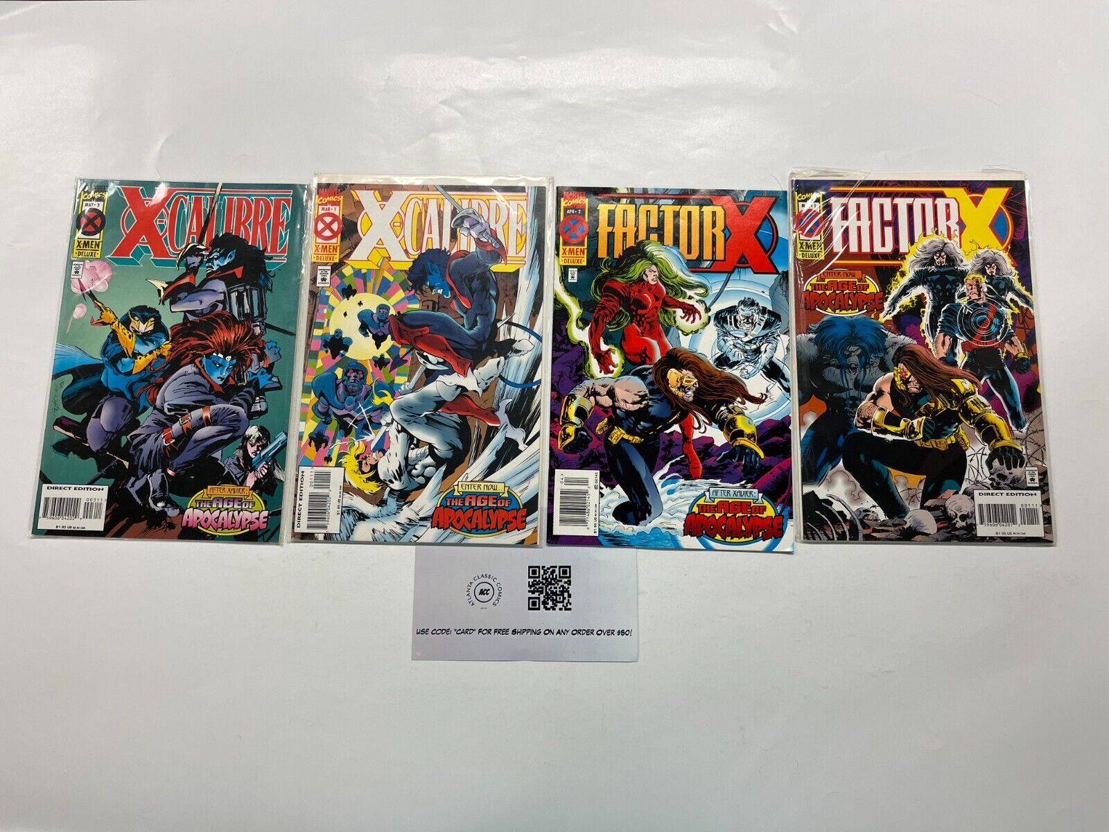 4 Marvel Comics Factor X 1 2 X-Calibre 1 3 52 LP2 | Comic Books ...