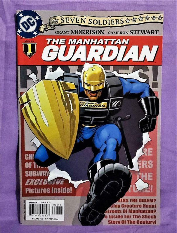 Grant Morrison Seven Soldiers THE MANHATTAN GUARDIAN #1 - 4 (DC, 2005 ...
