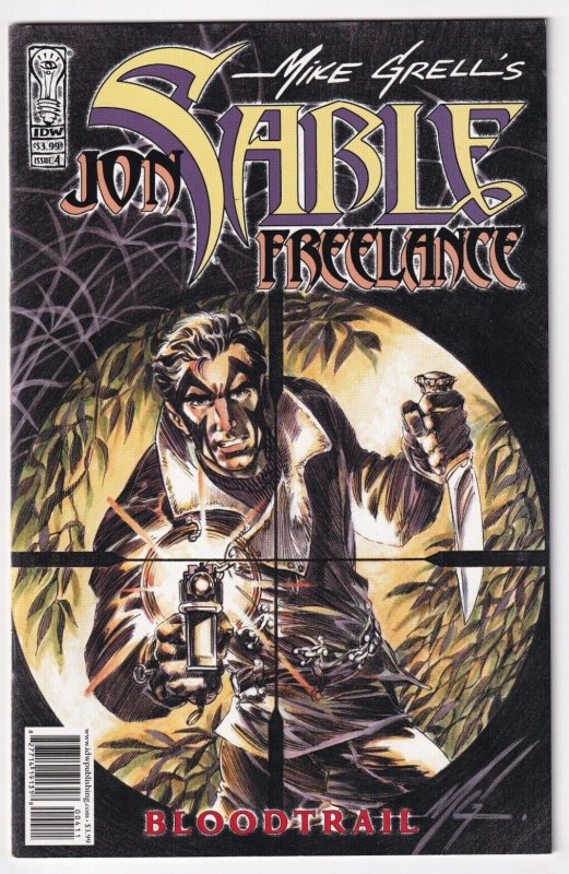 Jon Sable Freelance #4 Bloodtrail July 2005 IDW Mike Grell | Comic ...