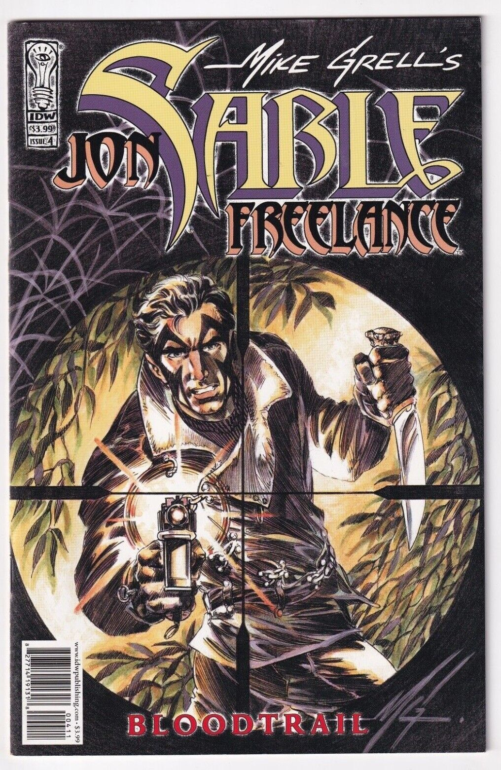 Jon Sable Freelance #4 Bloodtrail July 2005 IDW Mike Grell | Comic ...