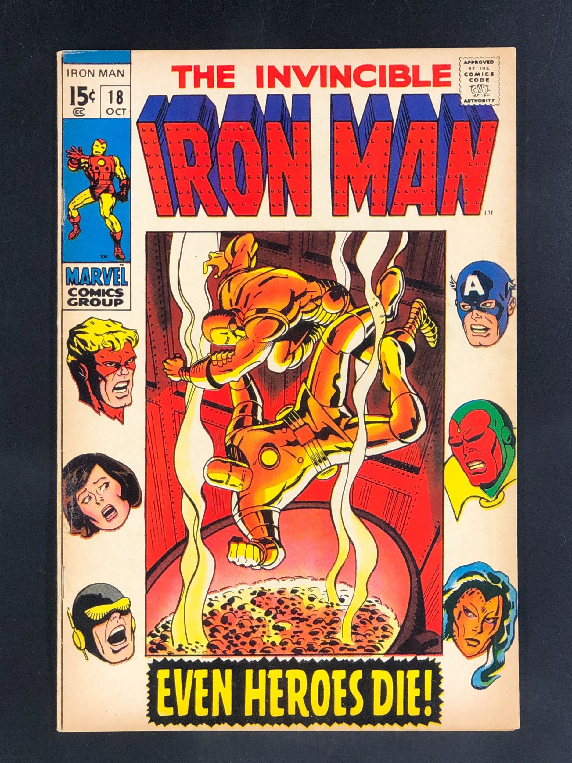 Iron Man #18 (1969) FN 2nd Appearance of Whitney Frost as Madame Masque ...