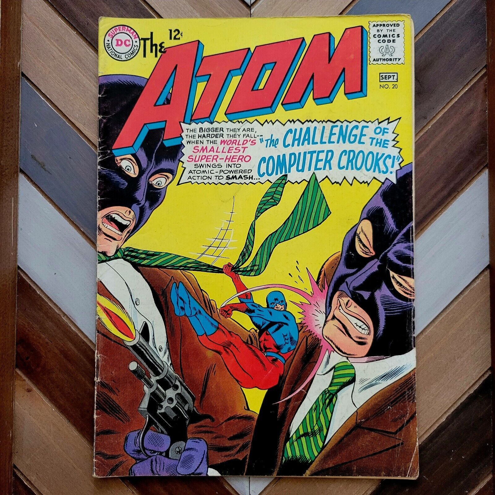 The ATOM #20 VG (DC 1965) Silver Age ft ROD MACK plus MAYA and Flower ...