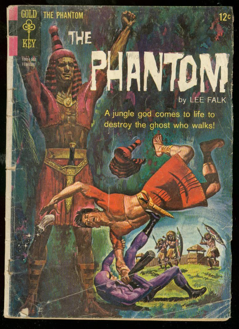 The Phantom #10 1965-Gold KEY Comics-Lee Falk-Jungle G | Comic Books ...