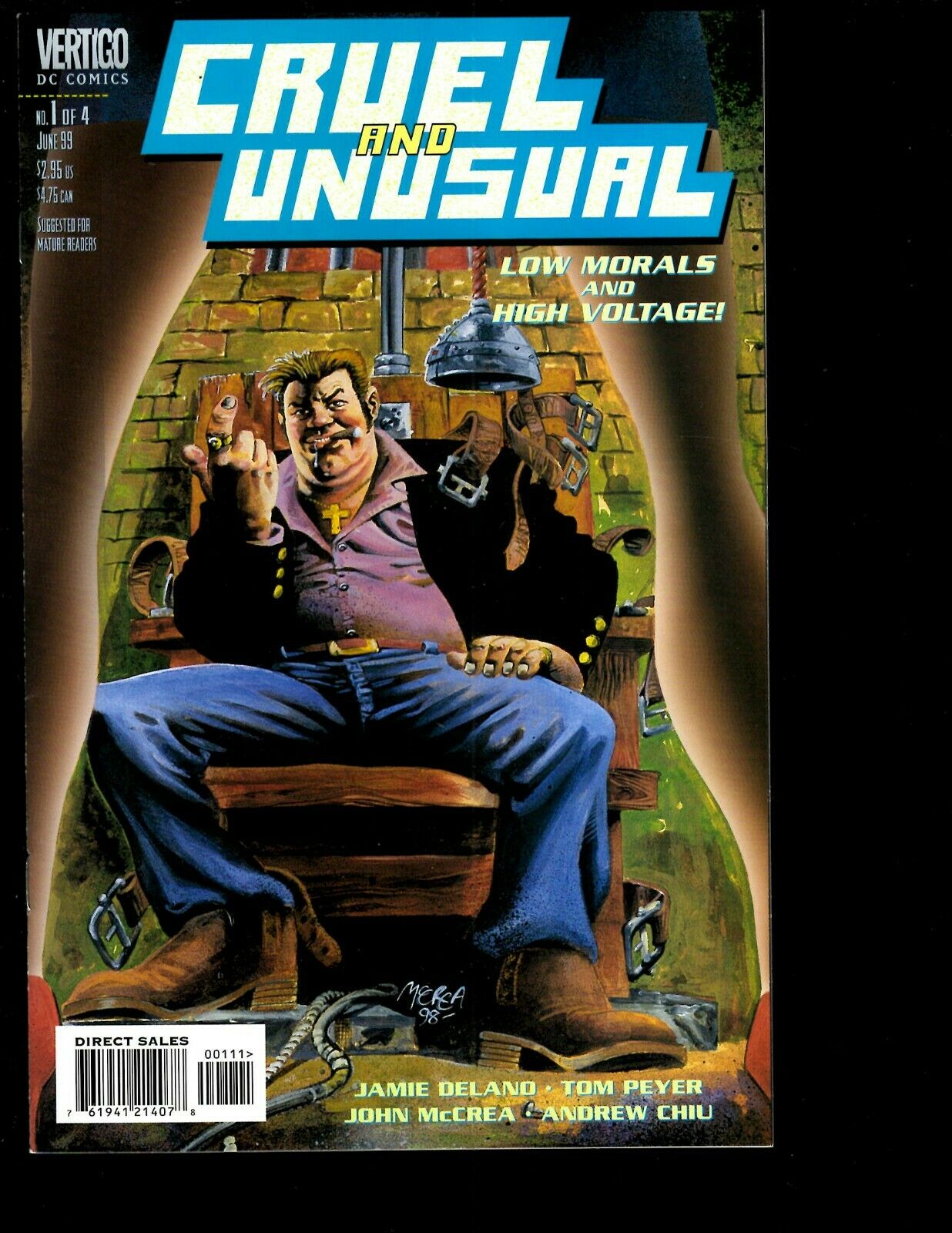 9 Comics Gumbo Gear 1 One Life Cyber 1 Riot 1 Vertigo Cruel 1 2 ...