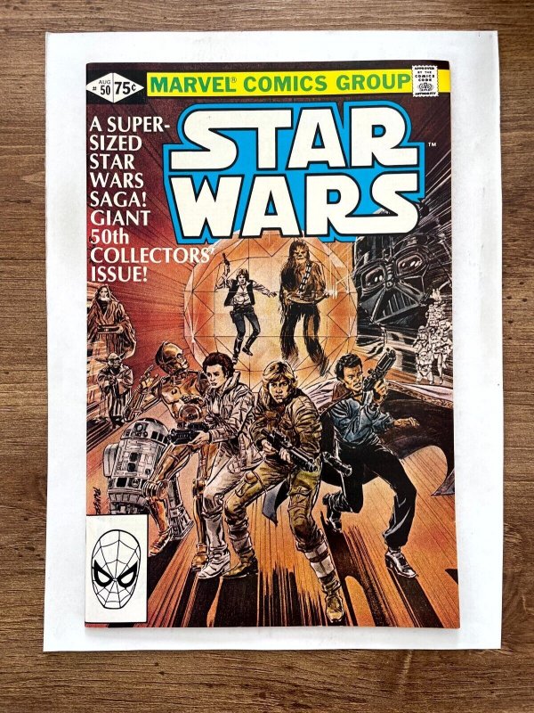 Star Wars # 50 NM Marvel Comic Book Luke Skywalker Jedi R2D2 C-3PO Solo ...