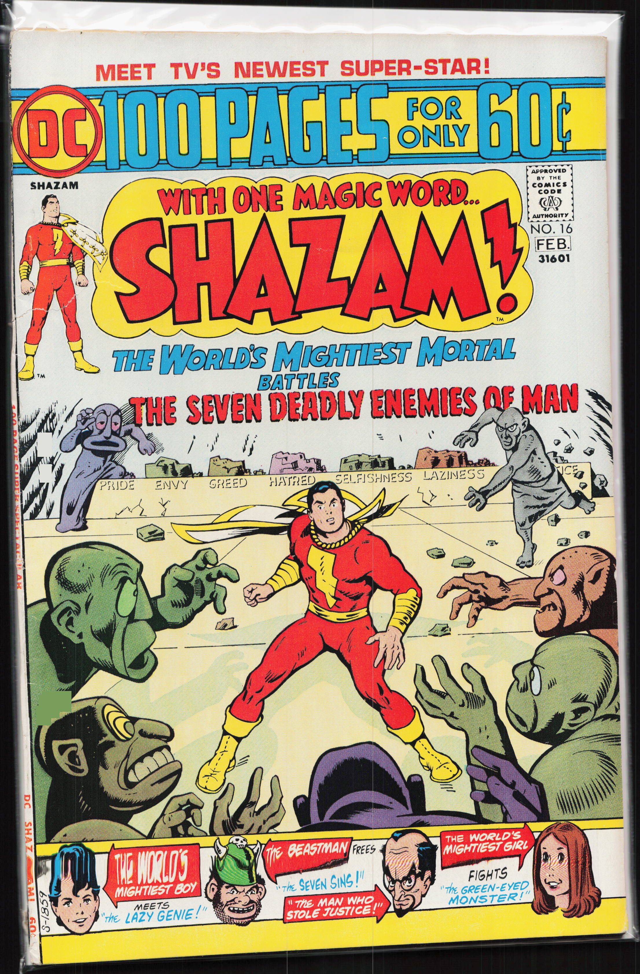 Shazam! #16 (1975) Captain Marvel / Shazam! | Comic Books - Bronze Age ...