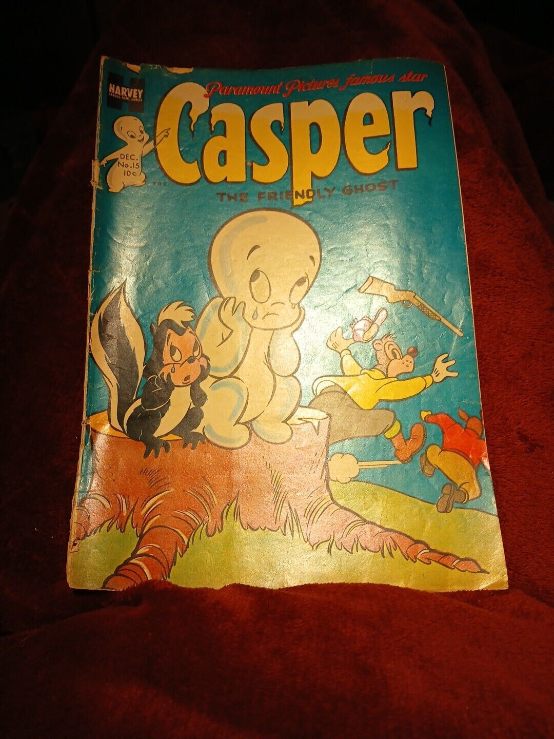 Casper The Friendly Ghost #15 Harvey Comics 1953 6th Appearance Spooky ...