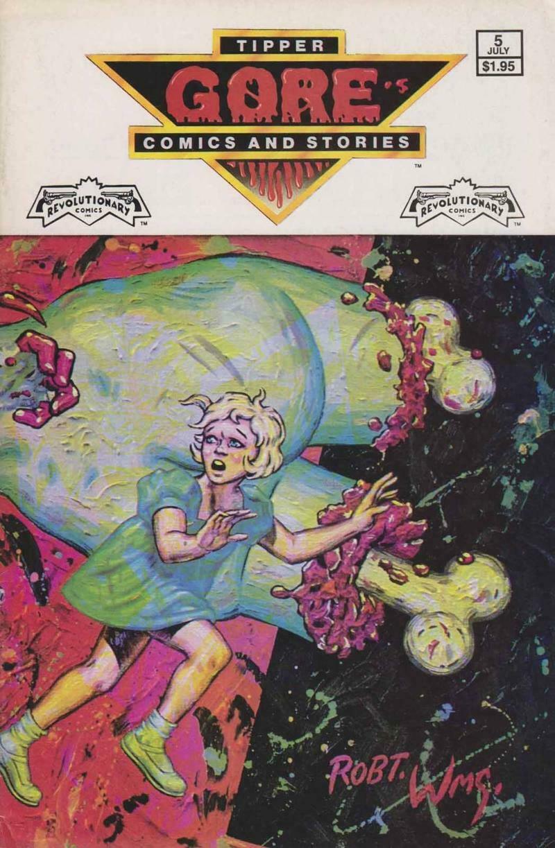 TIPPER GORE'S Comics and Stories #5, VF, 1990, Horror, Revolutionary ...