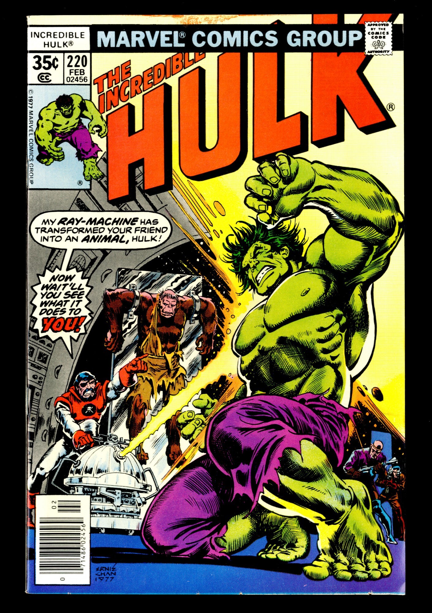 Incredible Hulk (1962) #220 VF+ 8.5 | Comic Books - Bronze Age, Marvel ...