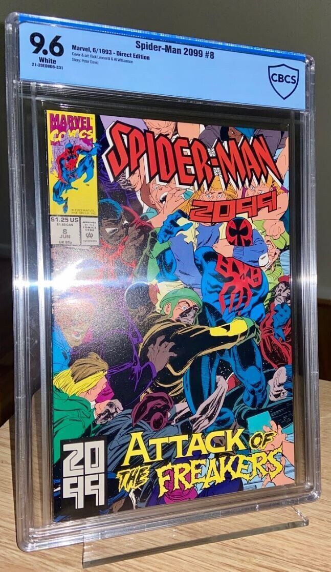 Spider-Man 2099 #8 - 1st appearance of The Throwbacks - CBCS 9.6 - New ...