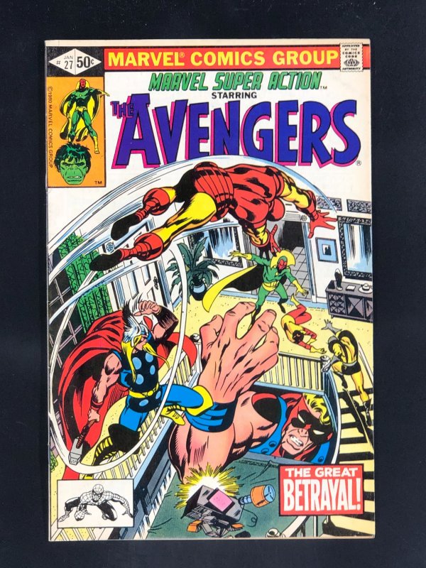 Marvel Super Action #27 (1981) | Comic Books - Bronze Age, Marvel ...