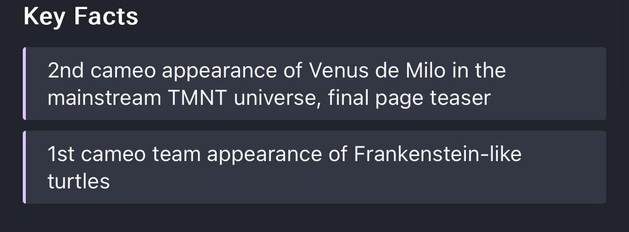 Teenage Mutant Ninja Turtles 127 CGC 9.8 1st Cover Venus Demilo IDW ...