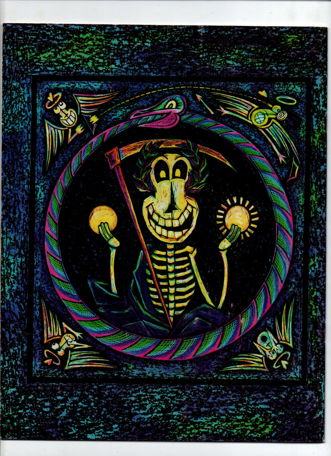 Death Warmed Over #1 - Krystine Kryttre - underground - Cathead - 1990 ...