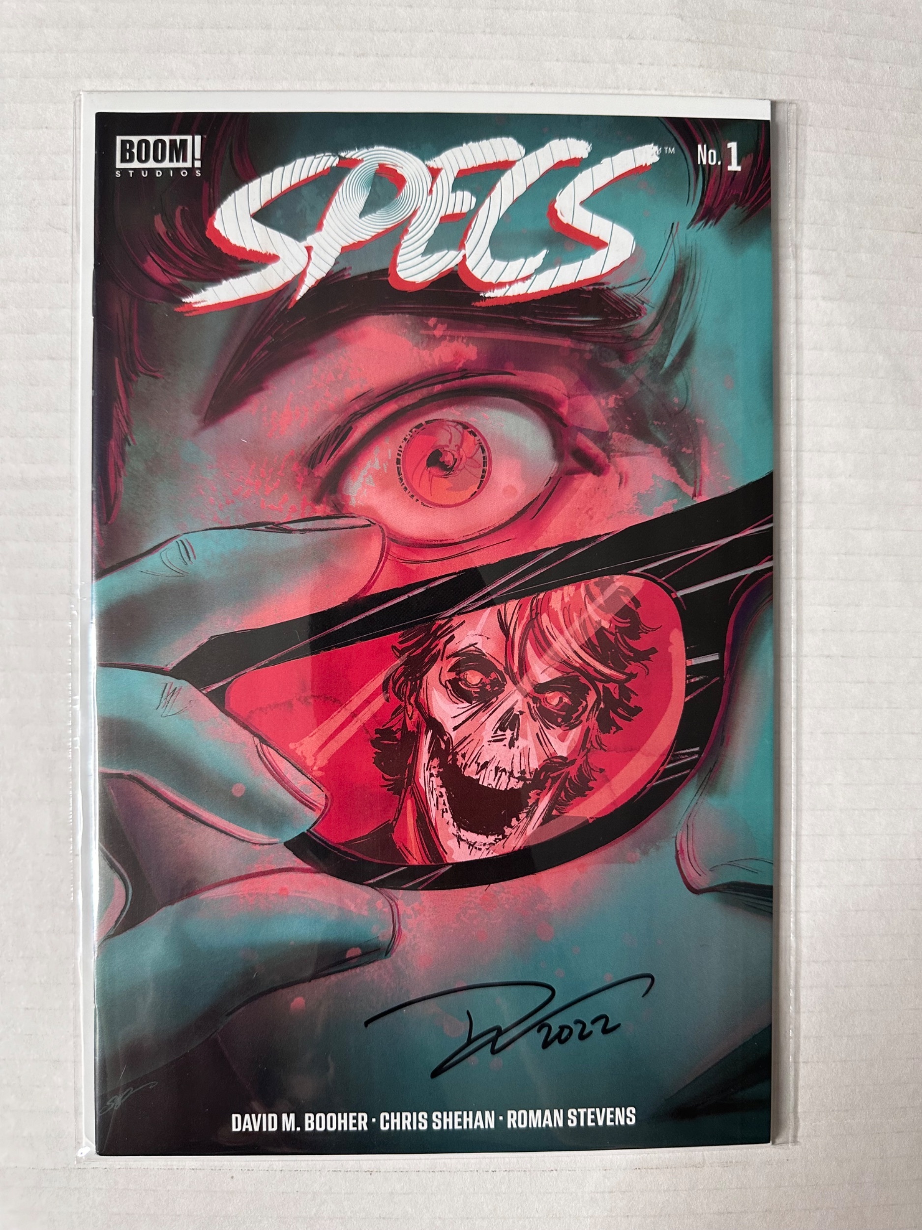 Specs #1 (2022) signed by David Booher with CoA | Comic Books - Modern ...