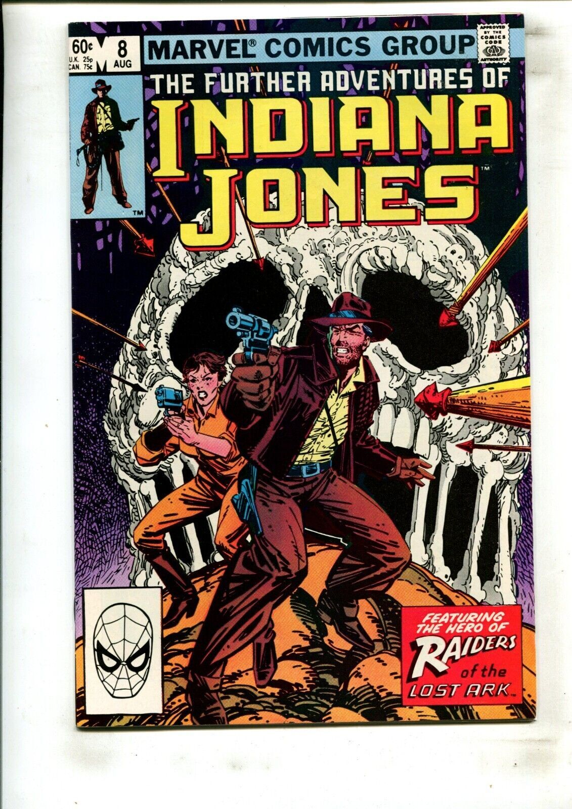 The Further Adventures of Indiana Jones #8 (9.0) Crystal Death!! 1983 ...