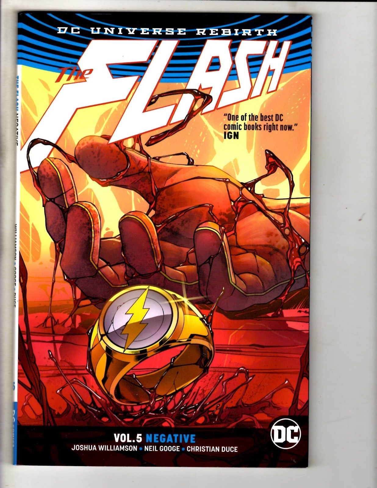 NEGATIVE Flash Vol. # 5 DC Comics TPB Graphic Novel Comic Book Batman ...